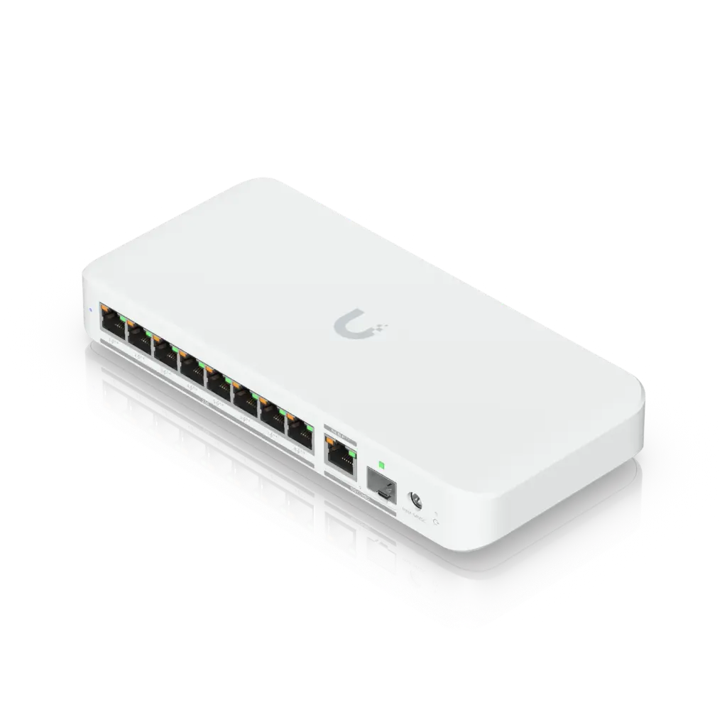 Ubiquiti Flex 2.5G PoE | Switch 8 PoE pour Réseaux UniFi | InfraPro